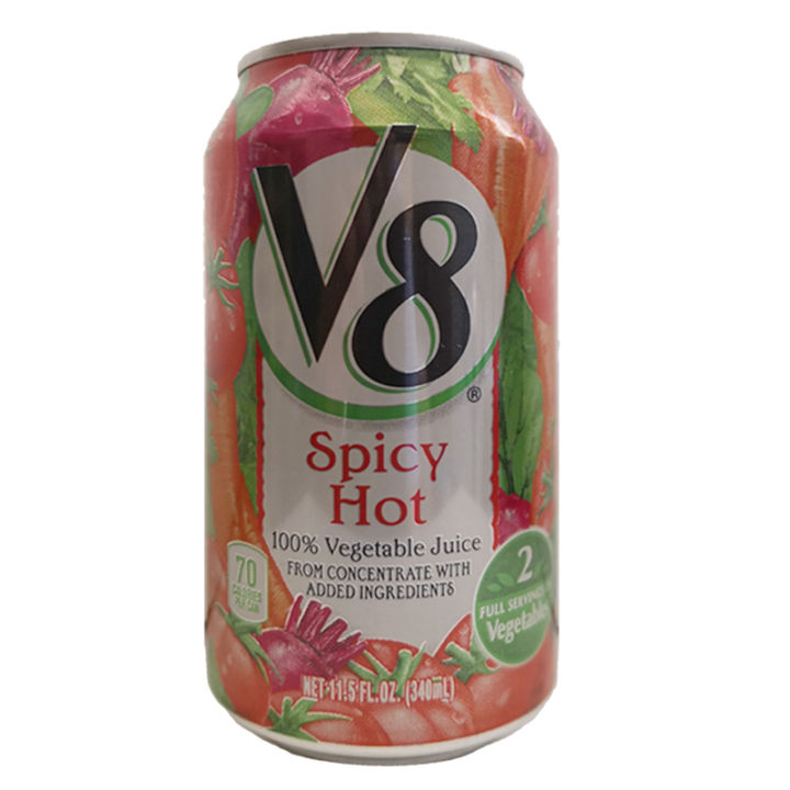 V8 Vegetable Juice mixed with fruit and vegetable juice drink carrot ...
