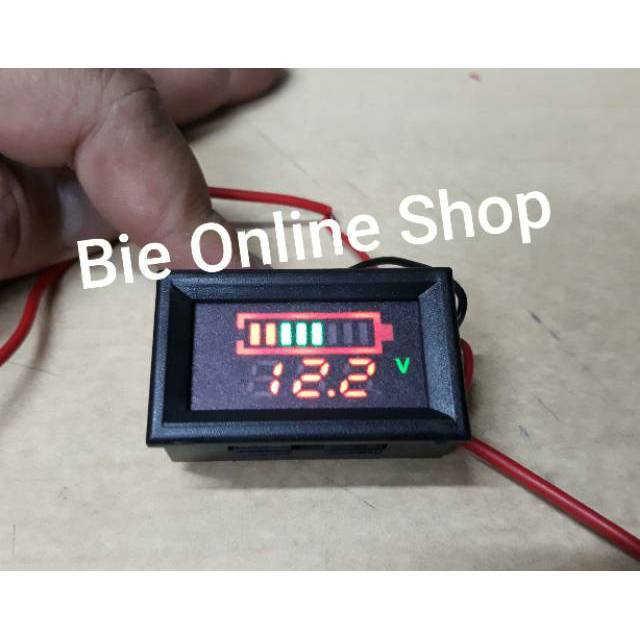 VOLTMETER DAN INDIKATOR DC ACCU AKI | Lazada Indonesia