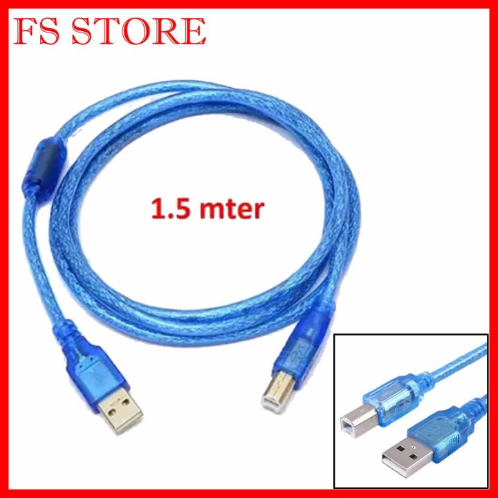 1.5M/3M/5M/10M HIGH SPEED USB 2.0 PRINTER CABLE AM TO BM | Lazada