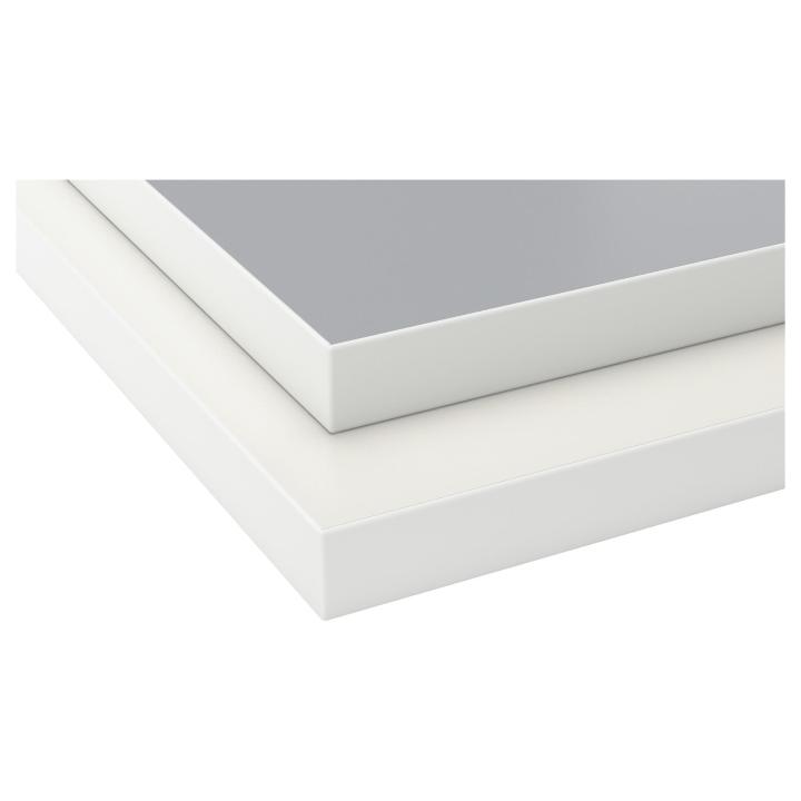 White Laminate (Both Sides) Plywood with ABS Edge 15mm X 300mm X 900mm DIY Furniture Shelf | Lazada