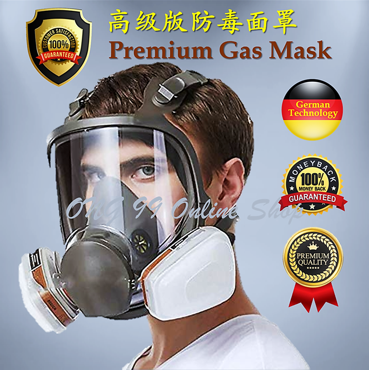 High Quality Full Face Gas Mask Set Toxic Gas Painting Pesticide ...