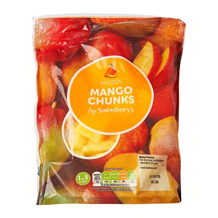 Sainsbury's Mango Chunks - Frozen | Lazada Singapore