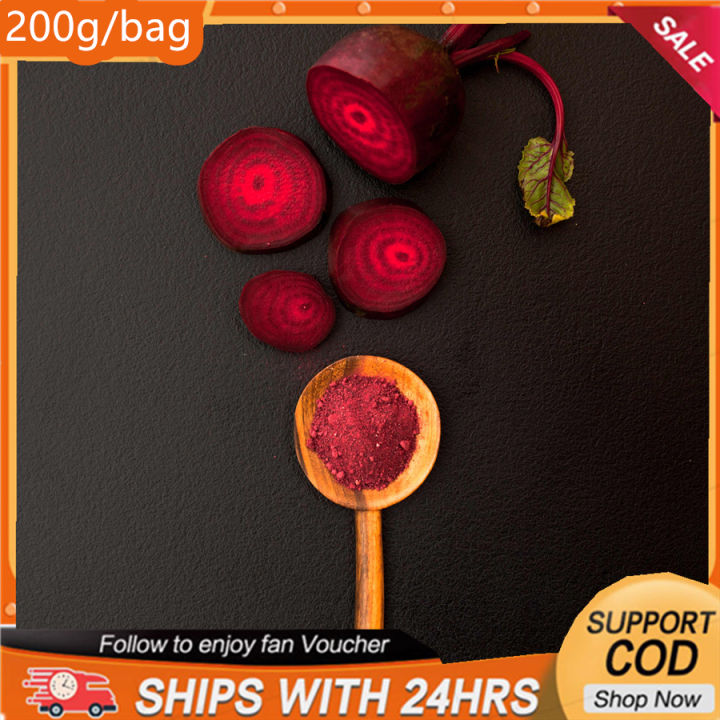 [200g/bag] Organic Beetroot Powder Lower Blood Pressure Relieve Anemia ...