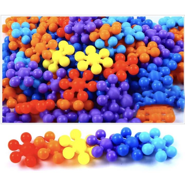 Colorful Connecting Intellective Flower Blocks For children ...