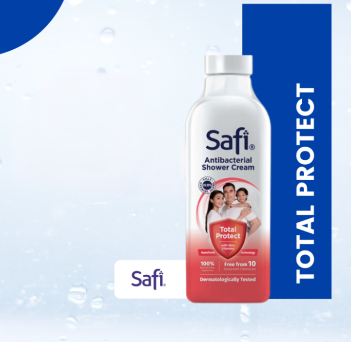 SAFI Anti Bacterial Protect Shower Cream (475g) - Total Protect | Lazada