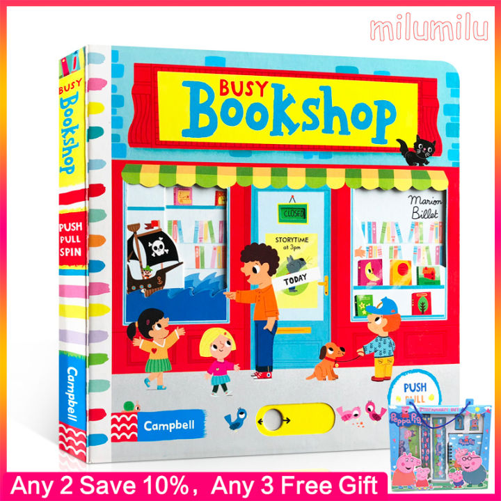 Busy Bookshop Board Book Early Childhood Education Books Original ...