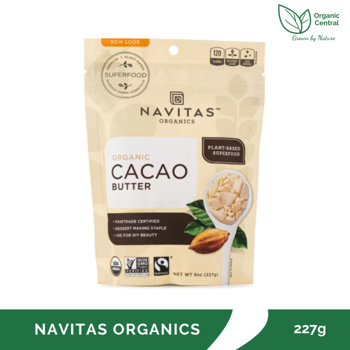 Navitas Naturals Organic Cacao Butter 227g | Lazada PH