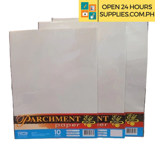 White Parchment Paper Paper Short and A4 Size good for certificates 10 ...