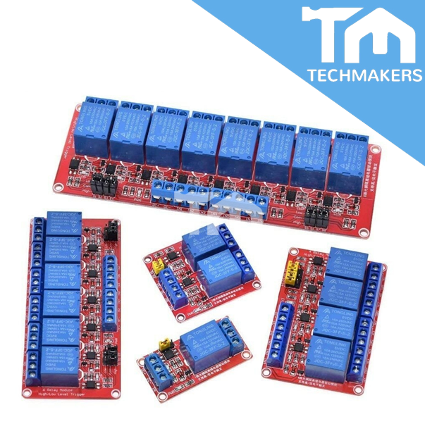 Relay Module Active High/Low Switchable 5v/12v/24v Optocoupler Isolator ...
