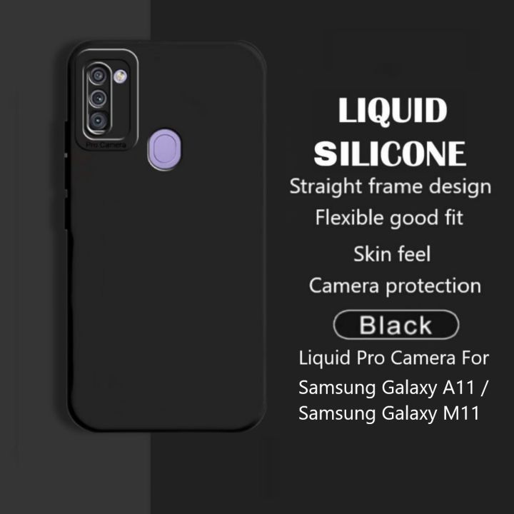SOFT CASE SAMSUNG GALAXY A11 / M11 CASE PRO CAMERA SQUARE BABY SKIN ...