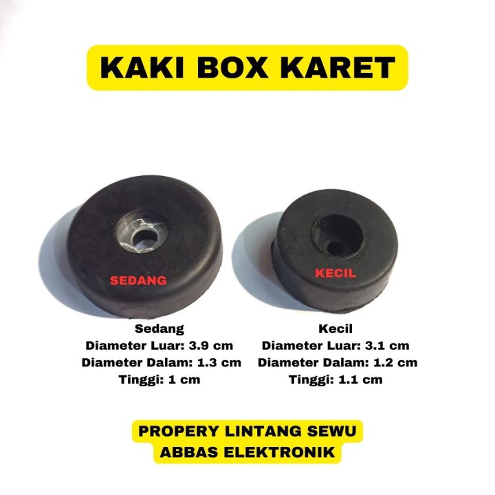 kaki box karet box amplifier sedang kecil | Lazada Indonesia