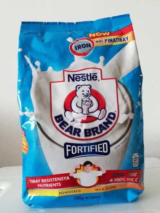 Philippine Product Bear Brand Fortified Milk 680 grams | Lazada