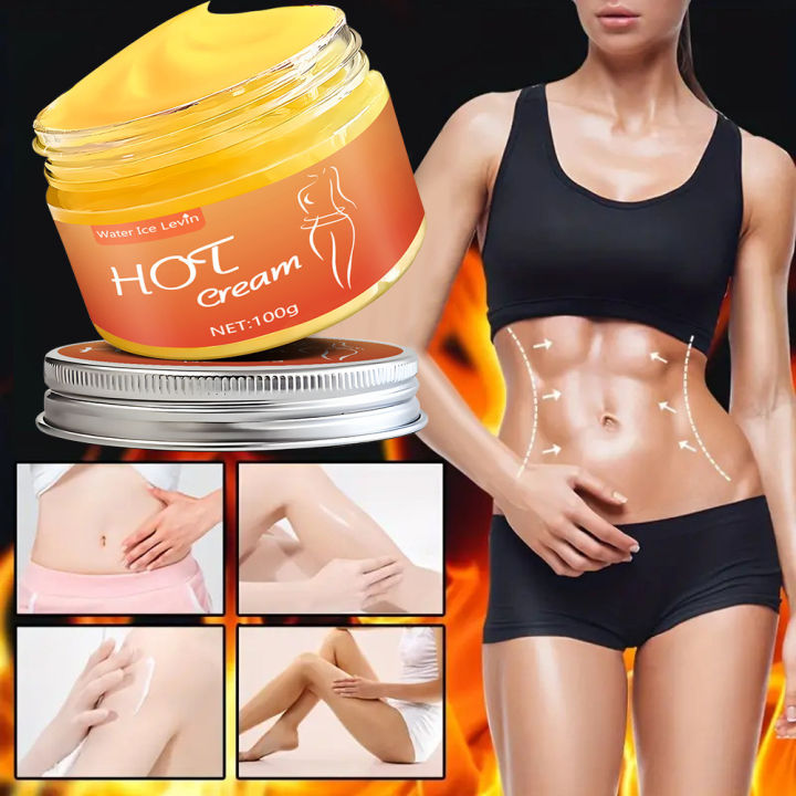 Hot Cream and Fat Burner Body Cream for Belly Fat Burner Body Shape Anti Cellulite Body Wrap ...