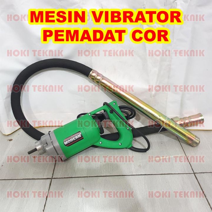Mesin Bor Vibrator Pemadat Cor Beton Semen 35mm 1 HP Modern M-2135 ...