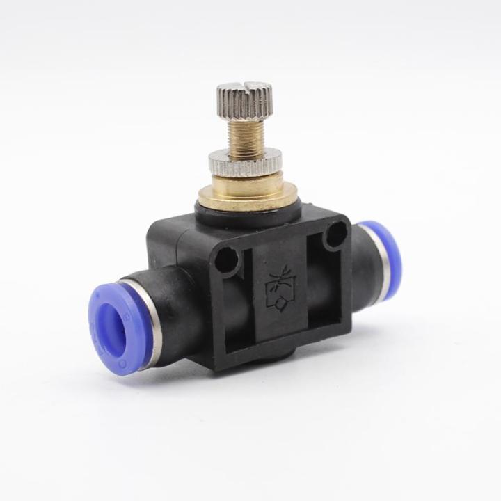 Pneumatic pipe joint pipe type one-way throttle valve PA SA LSA4 LSA6 ...
