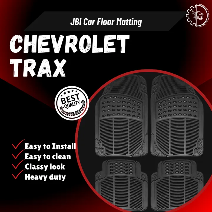 Chevrolet Trax Rubberized Floor Matting Heavy Duty | Lazada PH