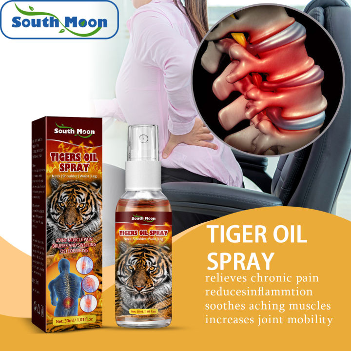 South Moon Tiger Oil Spray Pain Relief Spray Tiger Oil Joint Spine And ...