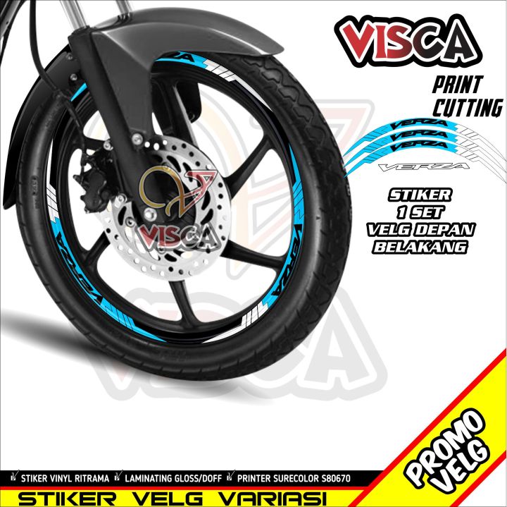 Stiker Velg List Velg Motor Stiker Velg Verza ABS 2 | Lazada Indonesia