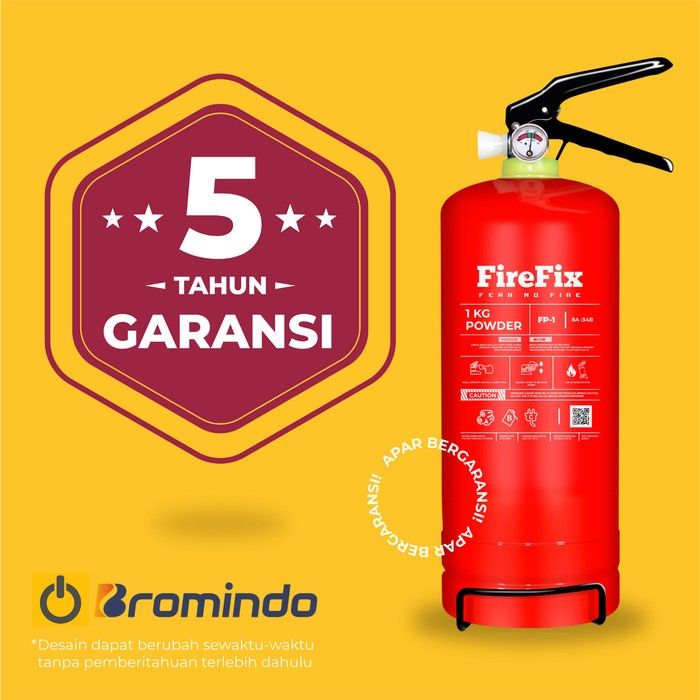 APAR 1 KG POWDER FIREFIX - DHARMA JAYA03 | Lazada Indonesia