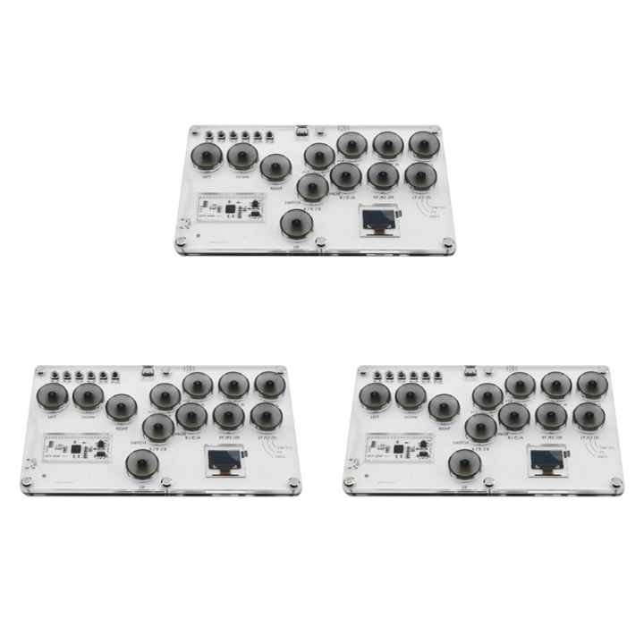 (UGBR) 3X Arcade Joystick Controller Fight Stick Game Controller ...