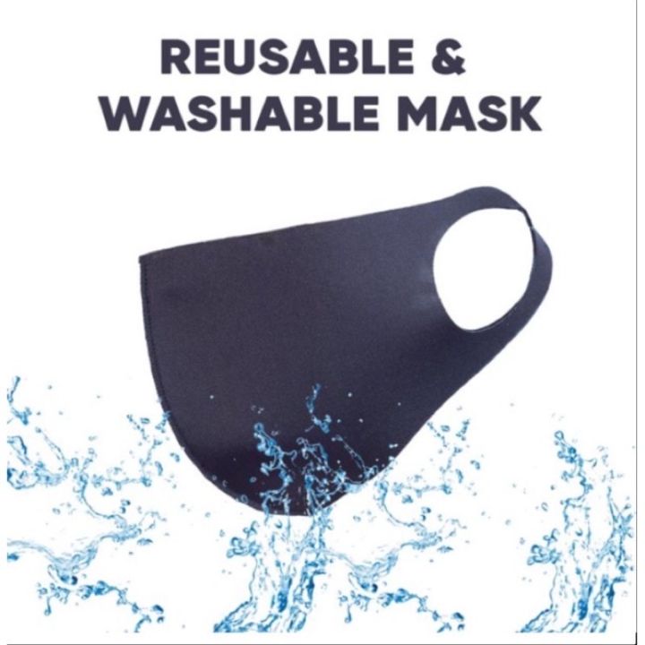 ADULT KOREAN FASHION HIGH QUALITY COTTON CLOTH FACE MASK WITH VALVE ...