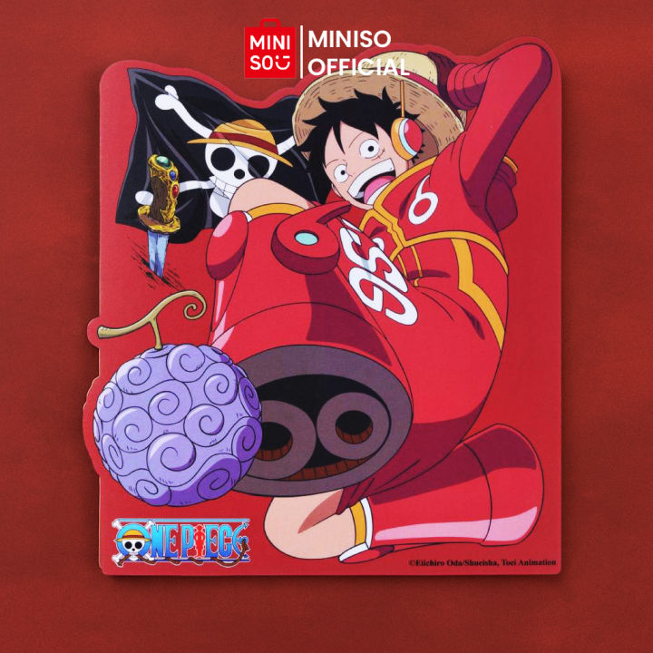 Miniso x One Piece Mouse Pad Luffy & Chopper – Alas Mouse Anti-Slip ...