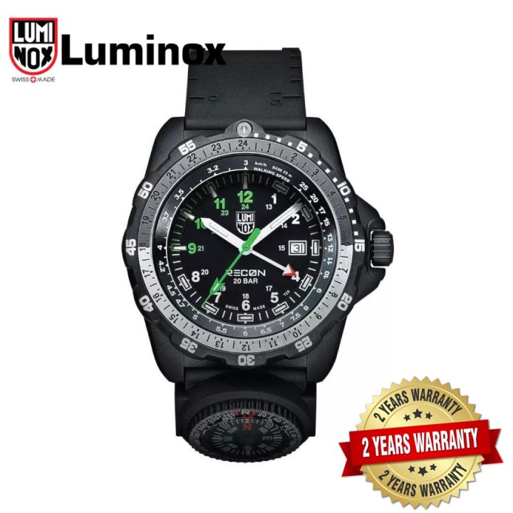 [Official Warranty] Luminox LM8831.KM Men's Recon Nav Spec Silicone ...