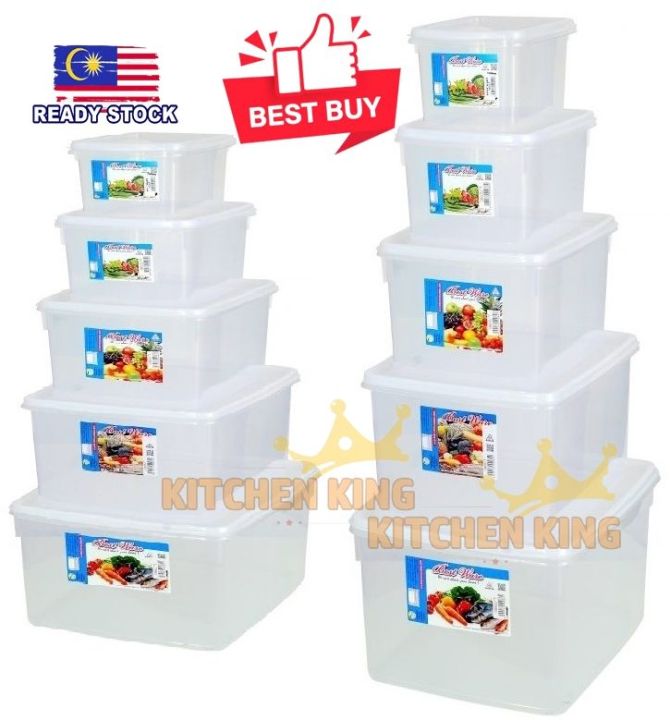 Bestware Plastic Container/ Airtight Storage Container/ Airtight Container / Freezer Food ...