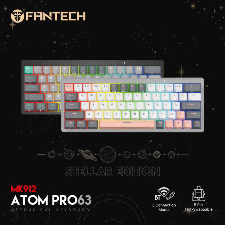 Fantech Atom Pro 63 & 83 MK912 MK913 Wireless 5 Pin Hot Swappable ...