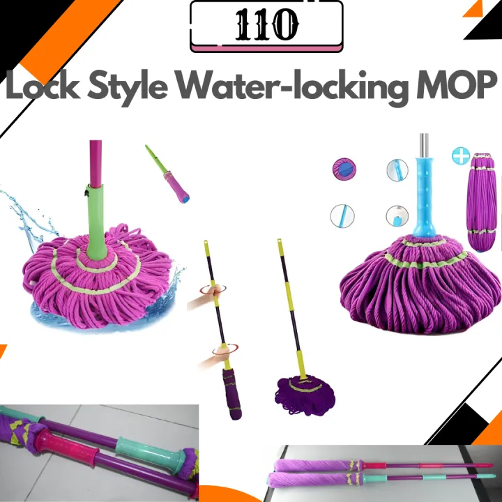 Lock Style Water-locking Mop(110) | Lazada PH