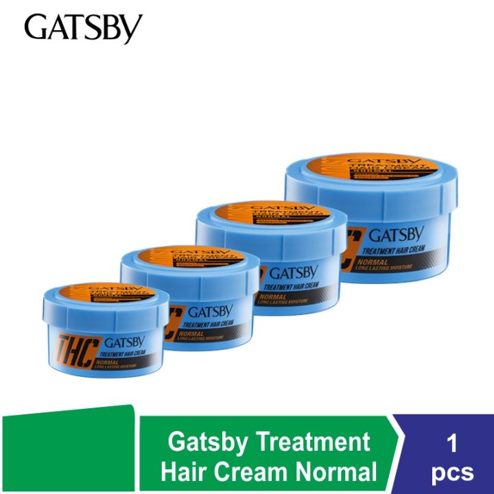Gatsby Treatment Hair Cream Normal 28gr / 70gr / 125gr / 250gr | Lazada ...