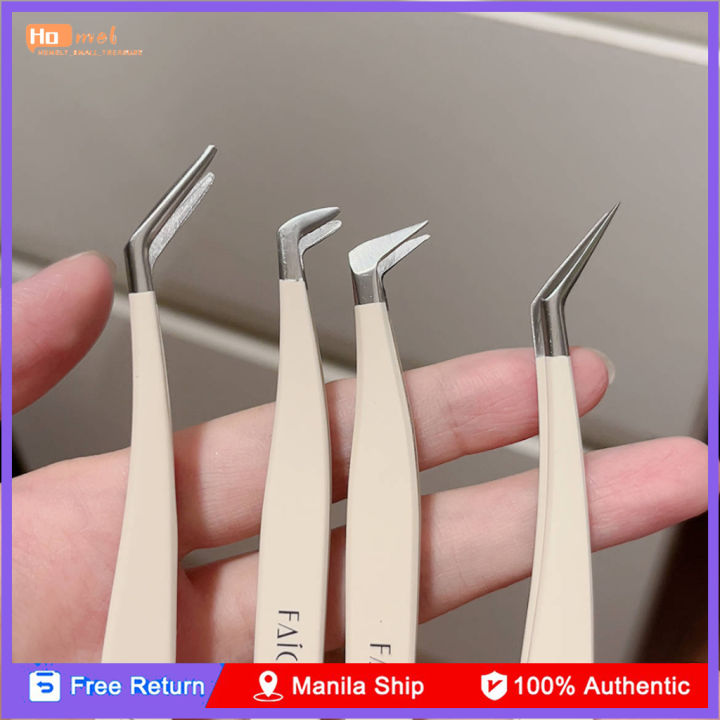 NEW Tweezers Stainless Steel Tweezers Straight & Curved Tweezer ...