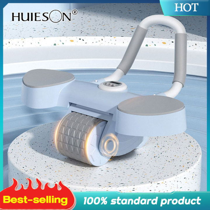【HUIESON】Beginner abdominal exercise roller fitness roller fitness ...