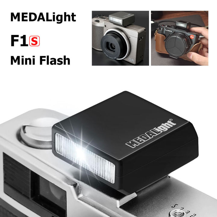 Official Shipment Medalight F1S Mini Camera Flash Light Portable ...