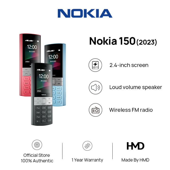 Nokia 150（2023）Original Brand new|Keypad Basic Phone| DUAL SIM |2.4 ...