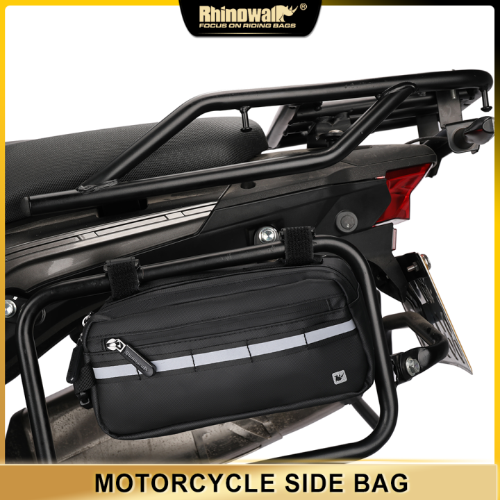 Rhinowalk 3L Motorcycle Side Bag Motor Bumper Crash Bar Bag ...