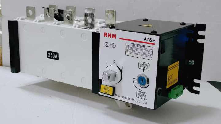 4P ATS 100A/160A/200A/250A Smart dual power source automatic switch ...