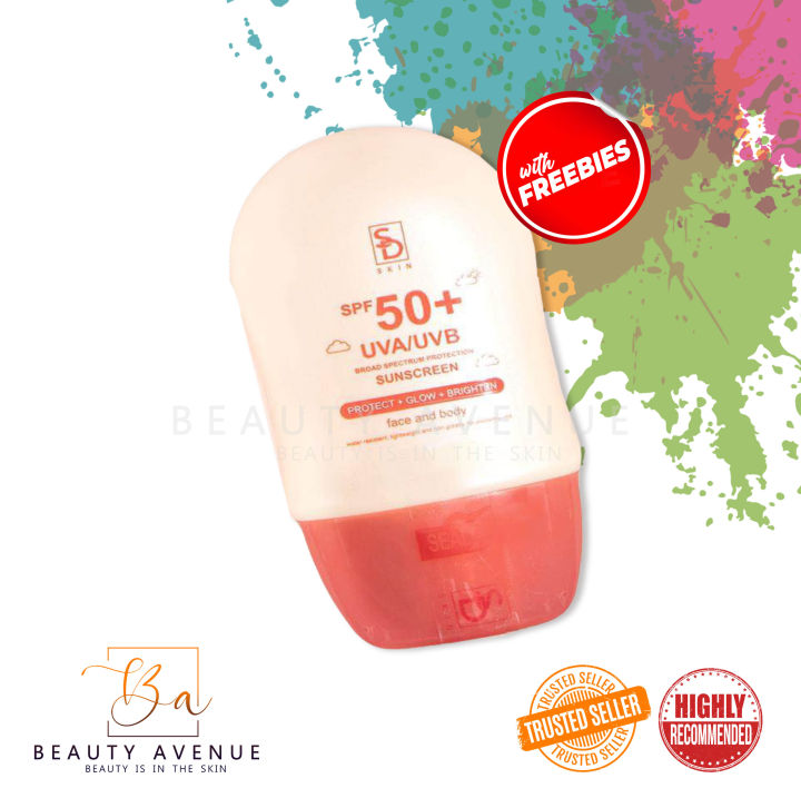 Sugar Dolls SD Skin SPF 50+ UVA/UVB Broad Spectrum Protection Sunscreen ...