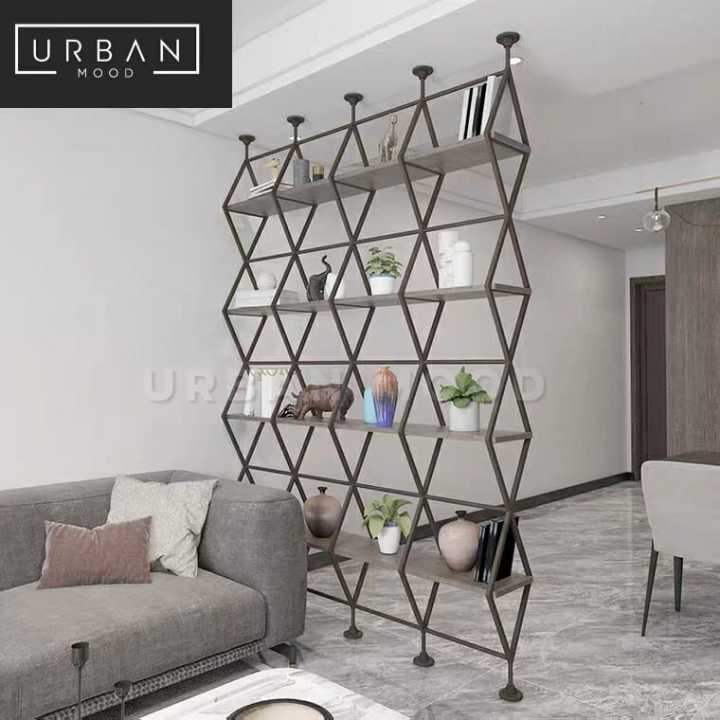 LAURENT Minimalist Wireframe Room Divider (Deliver In 4-8 Weeks ...