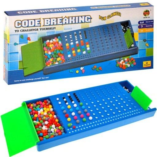 Code Breaking Mastermind Puzzle Family Board Game Toy For Kids Children ...