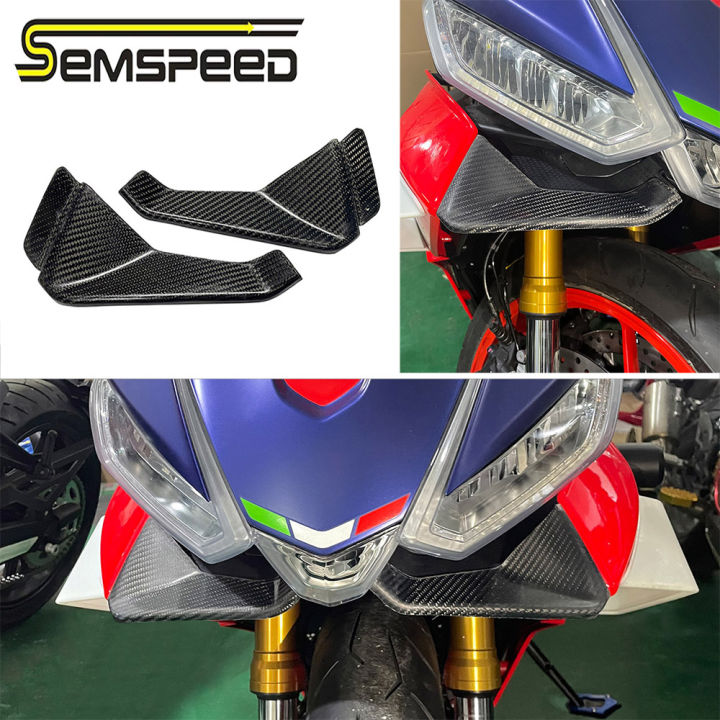 SEMSPEED Motorcycle Front Beak Nose Lip Lowering Fairing For Aprilia ...
