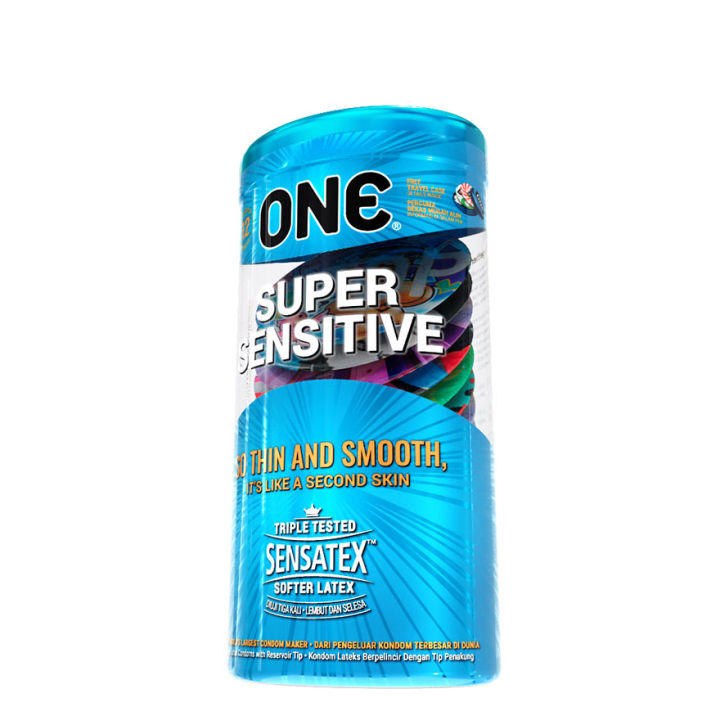 ONE SUPER SENSITIVE LATEX CONDOM 12'S | Lazada