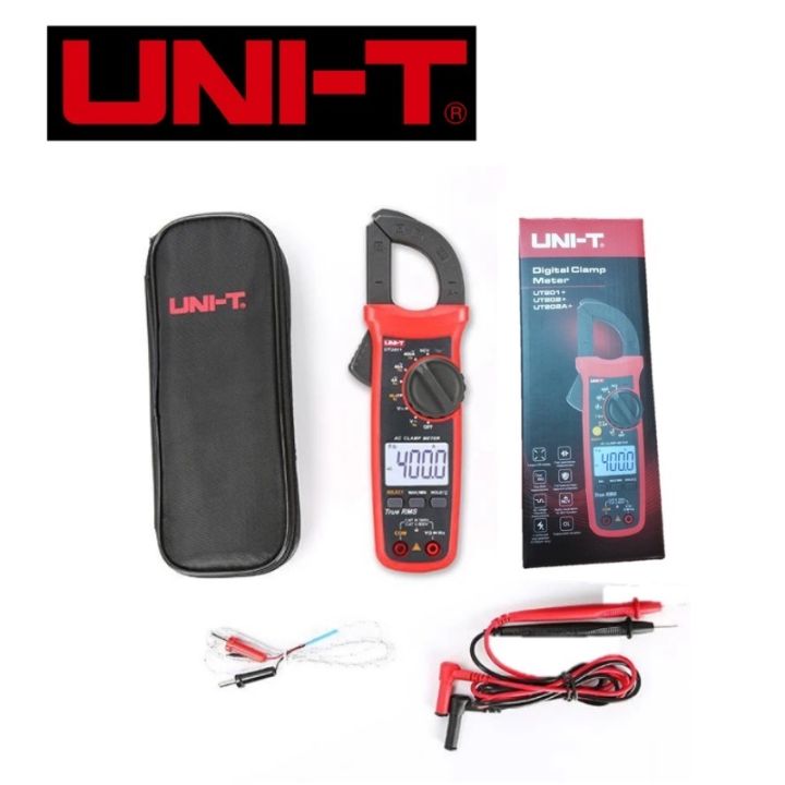 UNI-T DIGITAL CLAMP METER MODEL UT201+ / AC VOLTAGE FREQUENCY / AMMETER ...