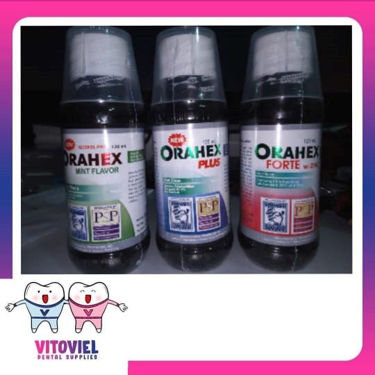 Orahex Rinse 120ml (FOR SORE THROAT, TONSILLITIS, GINGIVITIS ...