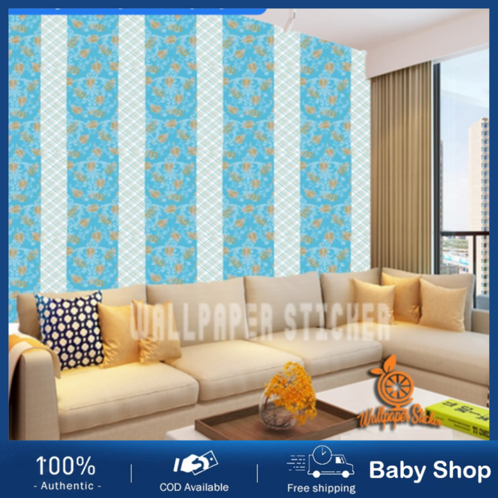 Wallpaper Stiker Dinding Motif Dan Karakter Premium Quality Size 45cm X