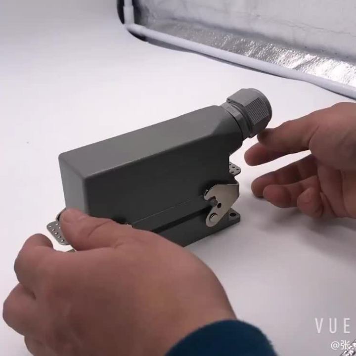 Heavy load connector 6 Rectangular Aviation Plug with Core Docking HDC-HE-006 | Lazada