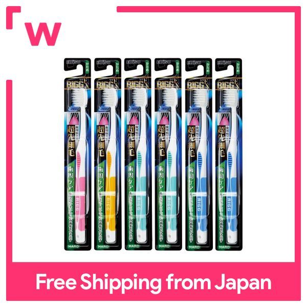 Ebisu EX toothbrush ultra-tapered hair 6-piece set | Lazada PH