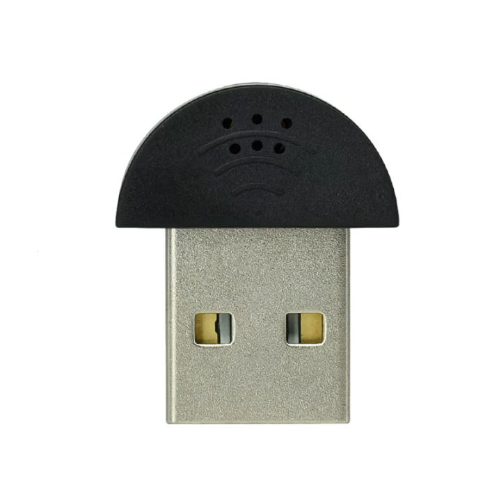 Super Mini USB Computer Microphone Mic Smallest Home Adapter for PC ...