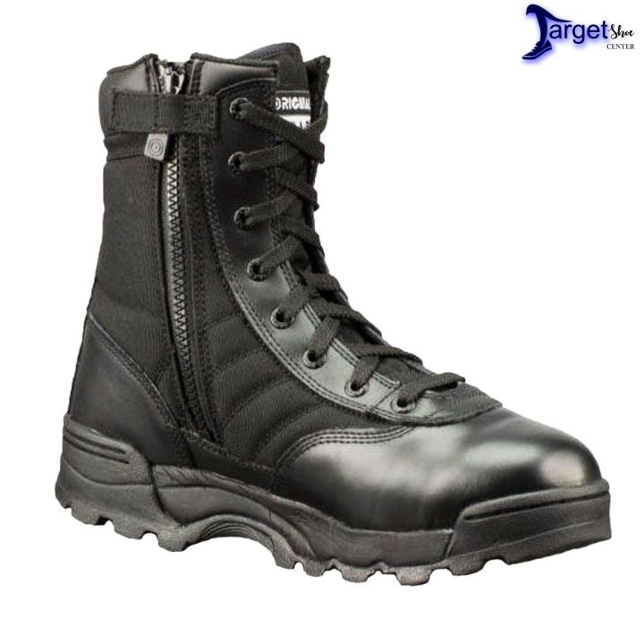 (RESTOCKED) Men Original SWAT Classic 9" Tactical Military Boots Side ...