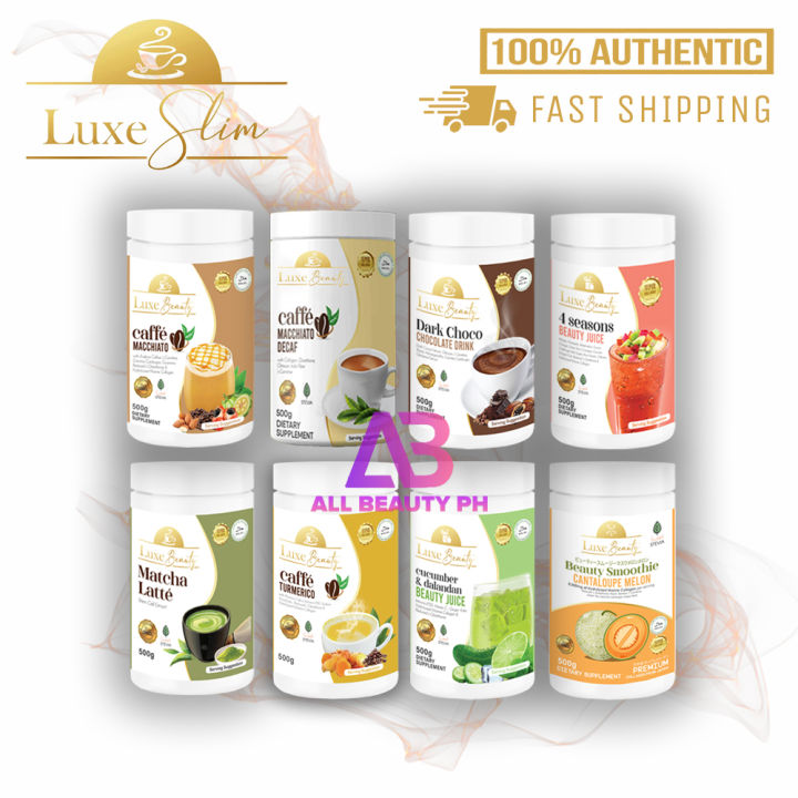 Luxe Slim Coffee Caffe Macchiato 4 Season Dark Chocolate Cantaloupe ...
